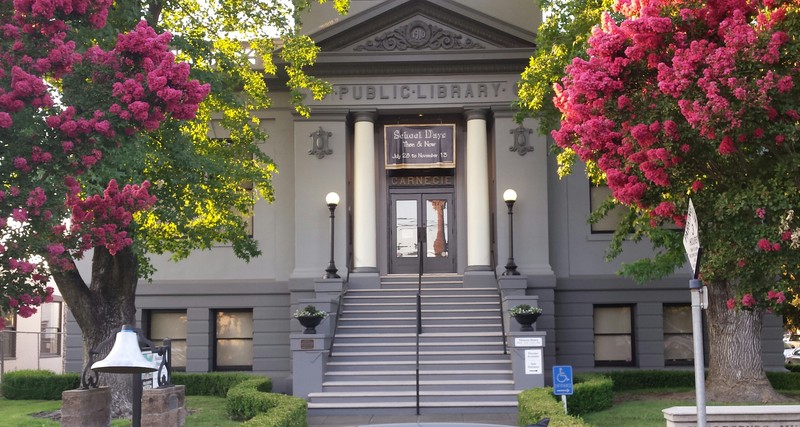 Healdsburg Carnegie Public Library - Clio